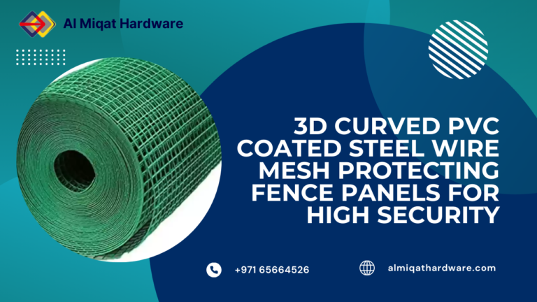 3D Curved PVC Coated Steel Wire Mesh Panels for High-Security Fencing