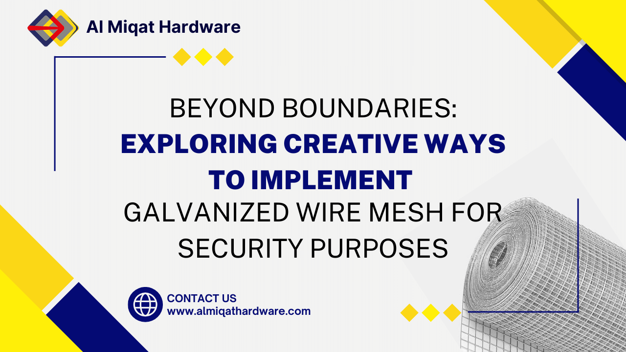 Beyond Boundaries: Creative Security Uses for Galvanized Wire Mesh - Al ...