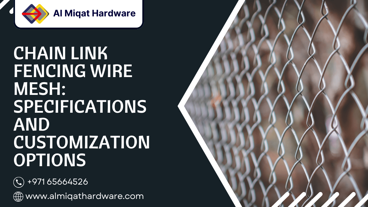 Chain Link Fencing Wire Mesh Specifications And Customization Options