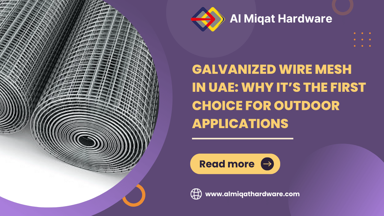 Galvanized Wire Mesh UAE | Durable Outdoor Fencing - Al Miqat