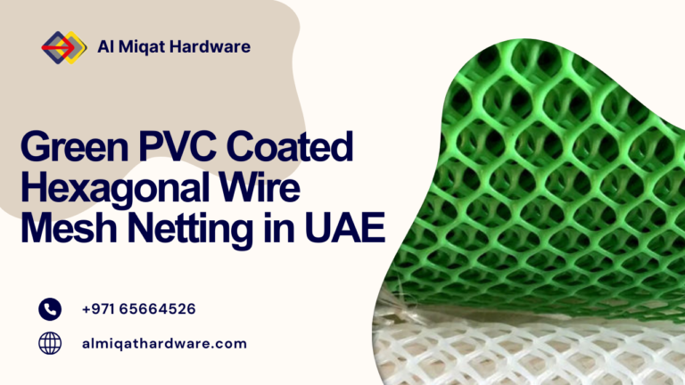 Green PVC Coated Hexagonal Wire Mesh Netting in UAE | Durable & Versatile