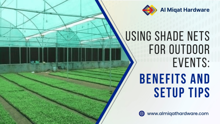 Benefits and Setup Tips for Using Shade Nets in Outdoor Events